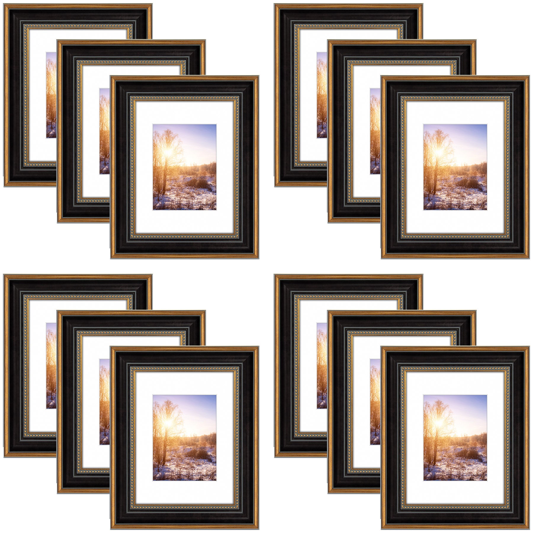 9x12 Frame With Mat
