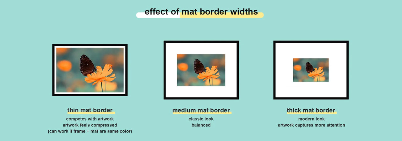 How to Choose Your Mat Board Size– Mat Board Center