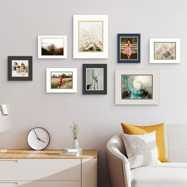 Double Photo Mats | Pre Cut Mat Board | Picture Frame Mat– Mat Board Center