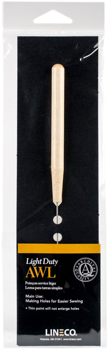 Lineco Wooden Handle Awl– Mat Board Center