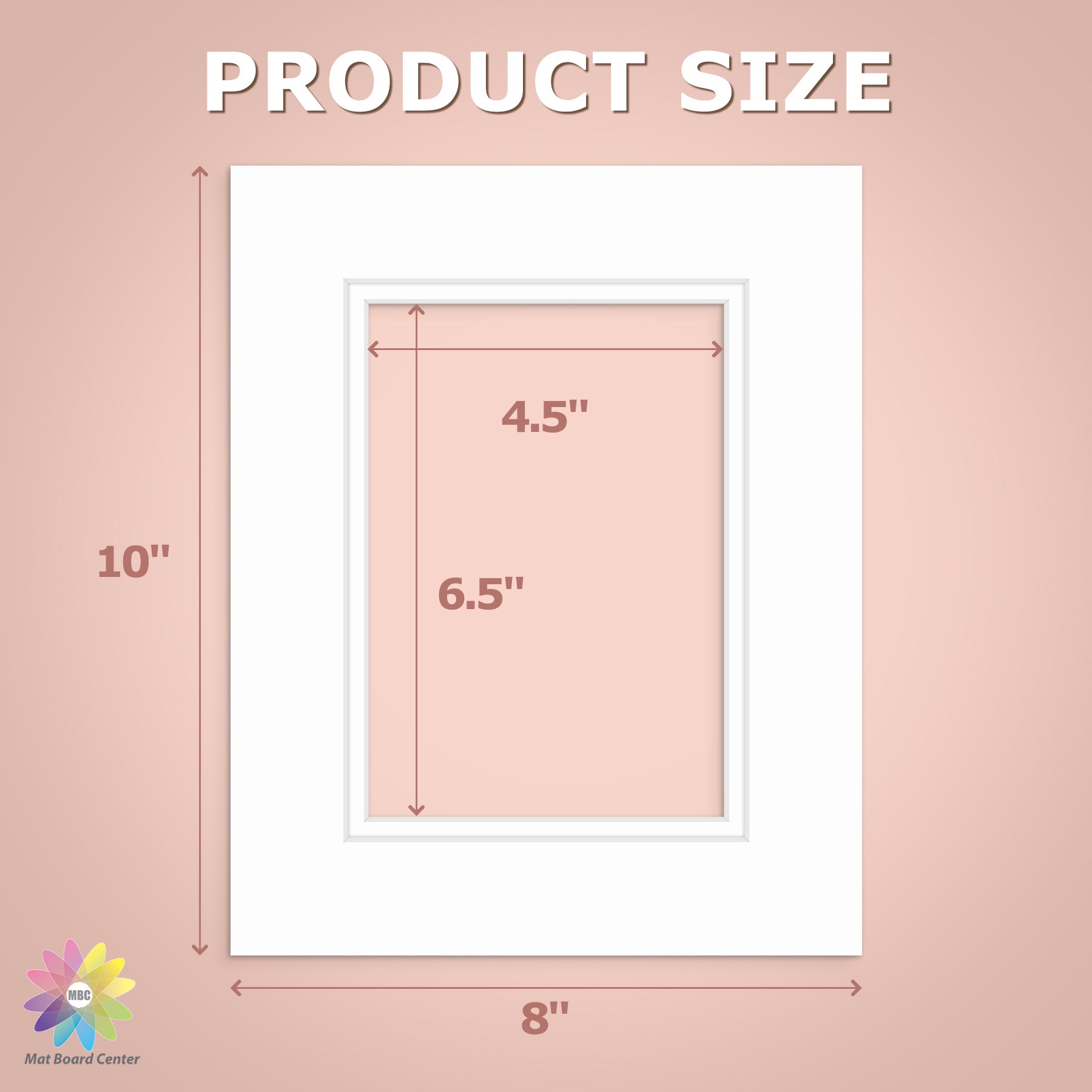 Double Photo Mats | Pre Cut Mat Board | Picture Frame Mat– Mat Board Center