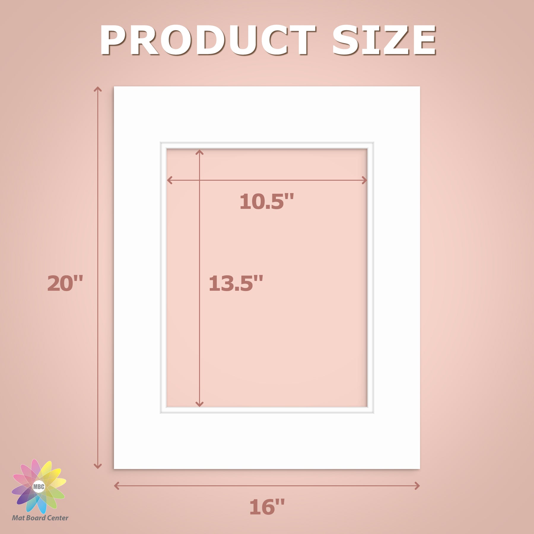 Double Photo Mats | Pre Cut Mat Board | Picture Frame Mat– Mat Board Center